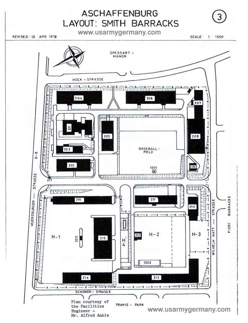 USAREUR Installation Maps - Smith 1978
